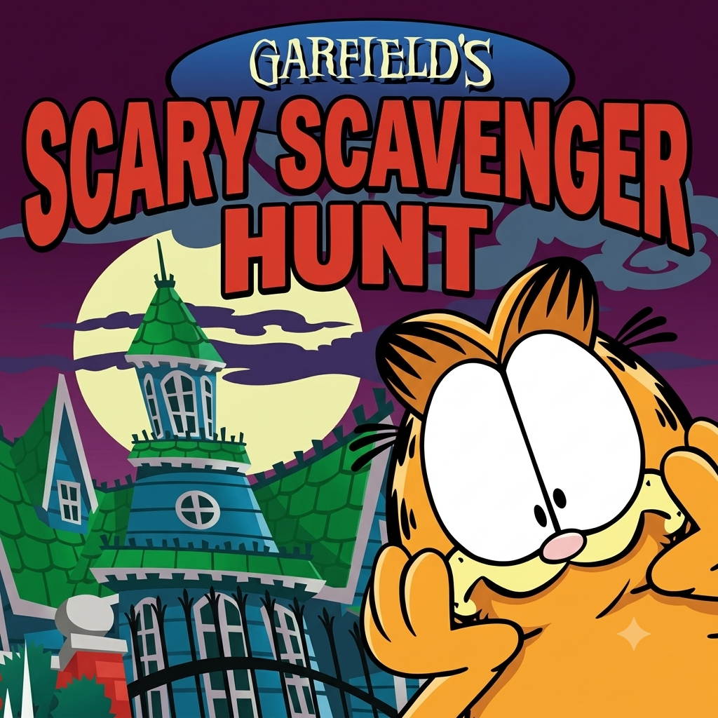 Garfield's Scary Scavenger Hunt